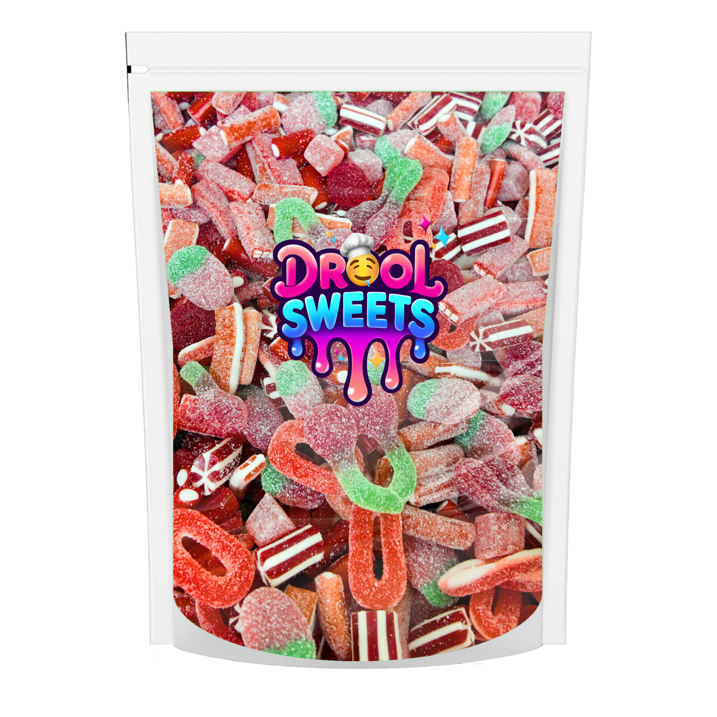 Wholesale Drool Sweets Red Mix – Case (12 × 500 g) | Premium Pick ‘n ...
